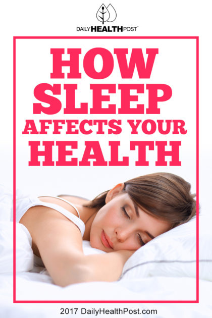 How Sleep Affects Your Health