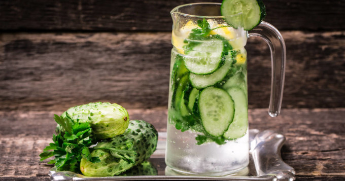 Drink Cucumber Water To Keep Your Body Hydrated
