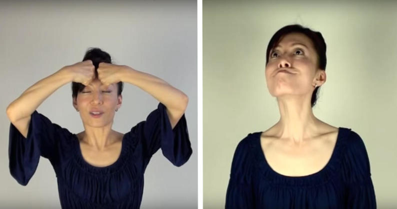 4 Best Facial Exercises To Get Rid Of Wrinkles, Eye Bags And Double-Chins