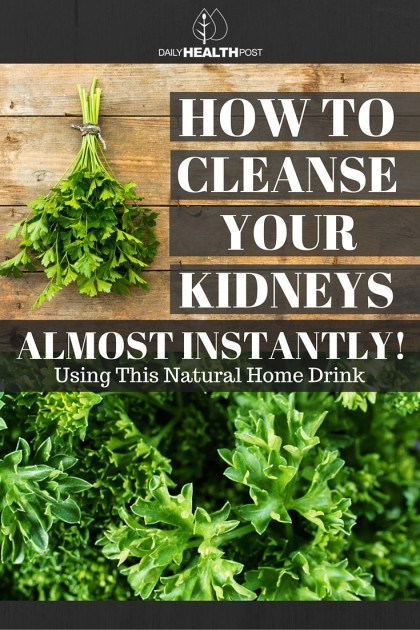 How To Cleanse Your Kidneys Using This Natural, Home Made Drink