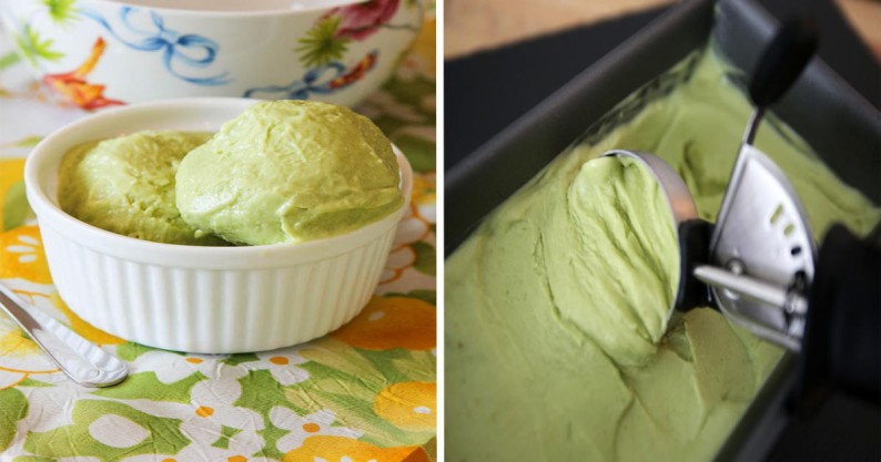 6-Ingredient, 6-Minute Avocado Ice Cream Recipe