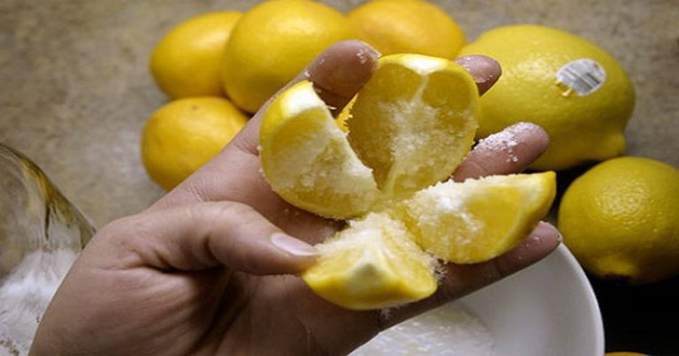 Combine Lemon And Salt For The Ultimate Kitchen Deodorizer