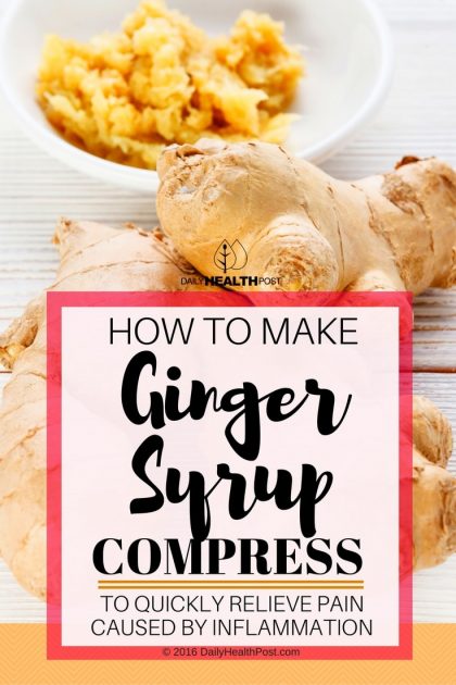 How To Make A Ginger Compress For Arthritis Pain