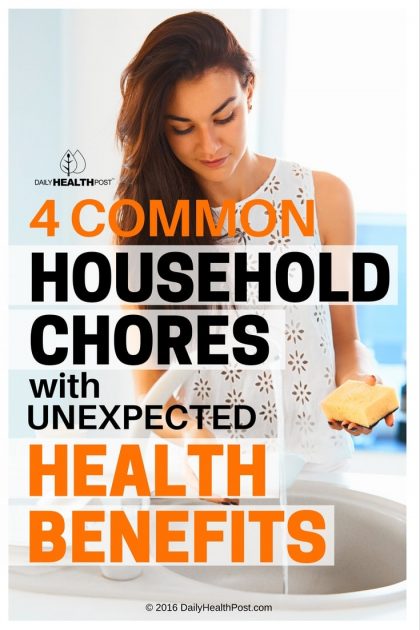 4 Household Chores To Stay Active