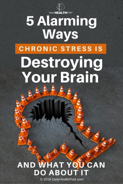 5 Ways Chronic Stress Is Destroying Your Brain