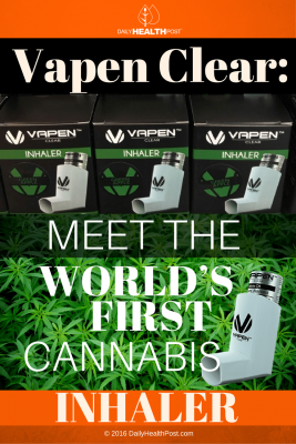 Vapen Clear: Meet The World’s First Cannabis Inhaler