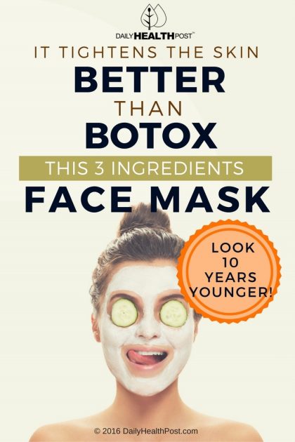 This Egg White Face Mask Will Tighten Your Skin Better Than Botox