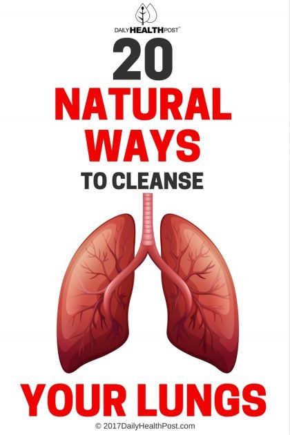 20 Natural Lung Cleanse Remedies To Breathe Better And Reduce Inflammation