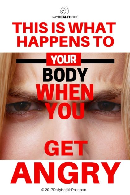 This Is What Happens To Your Body When You Get Angry