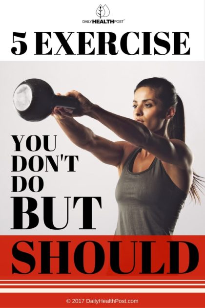 5 Exercises You Don't Do But Should