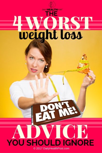 The 4 Worst Weight Loss Advice You Should Ignore