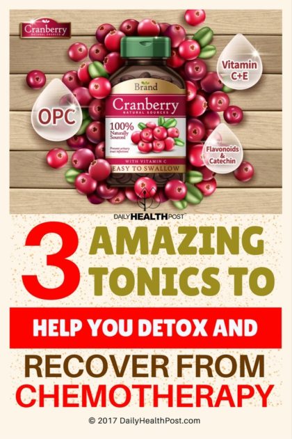 3 Amazing Tonics To Help You Detox And Recover From Chemotherapy