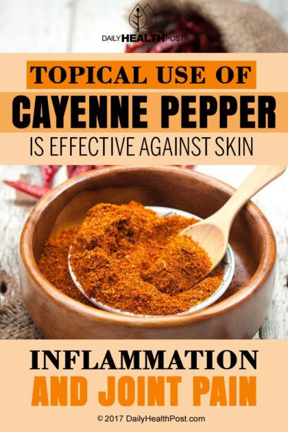 Cayenne Pepper And Herbal Treatment For Skin Conditions
