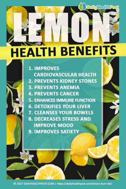 7-Day Diet: Use Lemon To Burn Fat And Detox Your Body