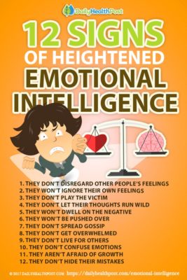 12 Signs Of Heightened Emotional Intelligence You Can Easily Recognize