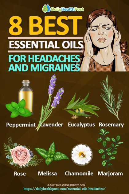 8 Essential Oils For HeadachesThat Will Help You Instantly