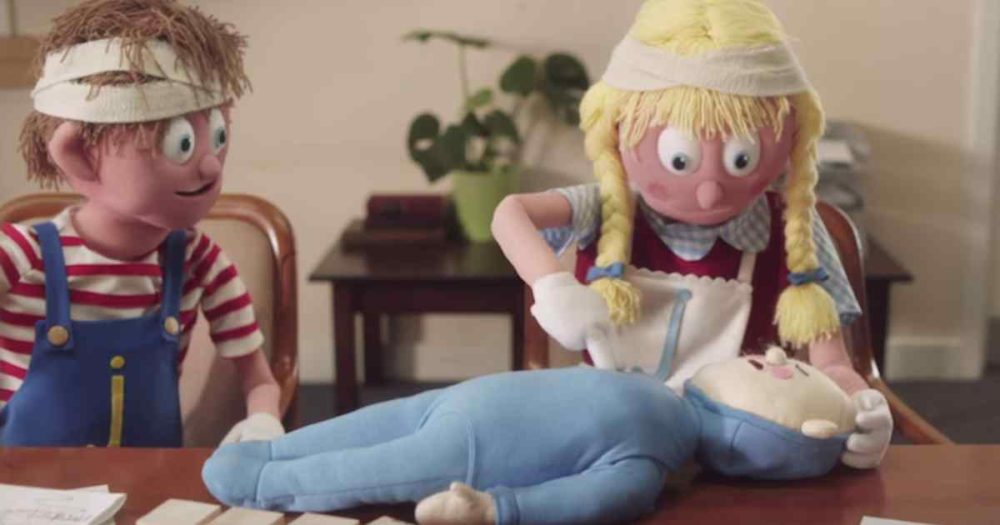 2-minute Cartoon Teaches How To Perform Baby CPR