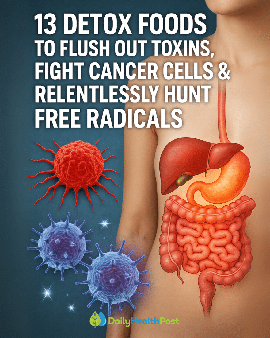 13 Detox Foods To Flush Out Toxins Naturally