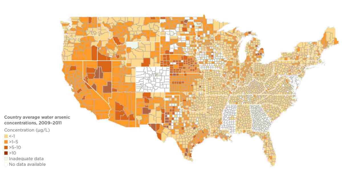 Several U.S. Communities Exposed To Dangerous Levels Of Arsenic In ...