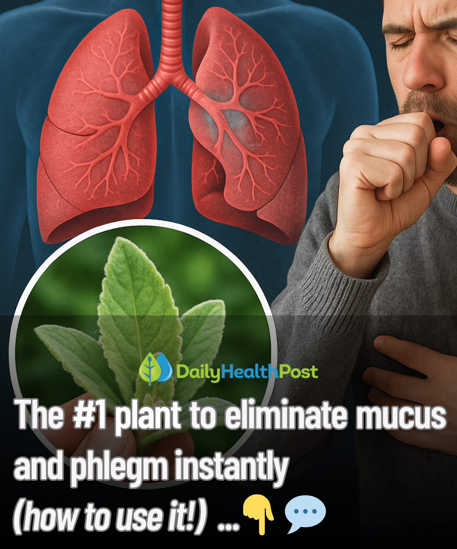 The #1 Plant To Eliminate Mucus And Phlegm Instantly (how To Use It!)
