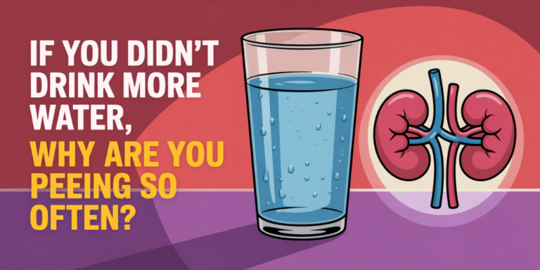If You Didn’t Drink More Water, Why Are You Peeing So Often?