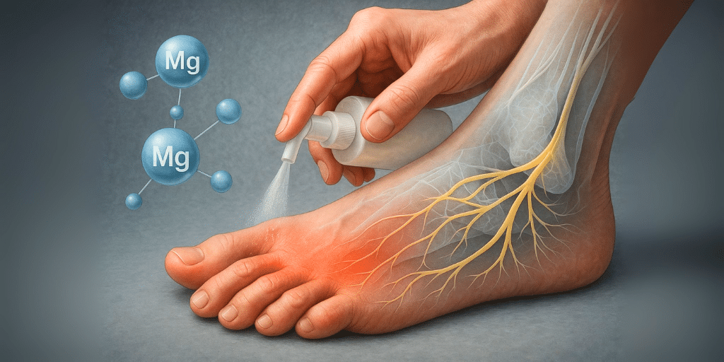Rub Magnesium Oil On Your Feet Before Bed—what Happens Overnight Will ...
