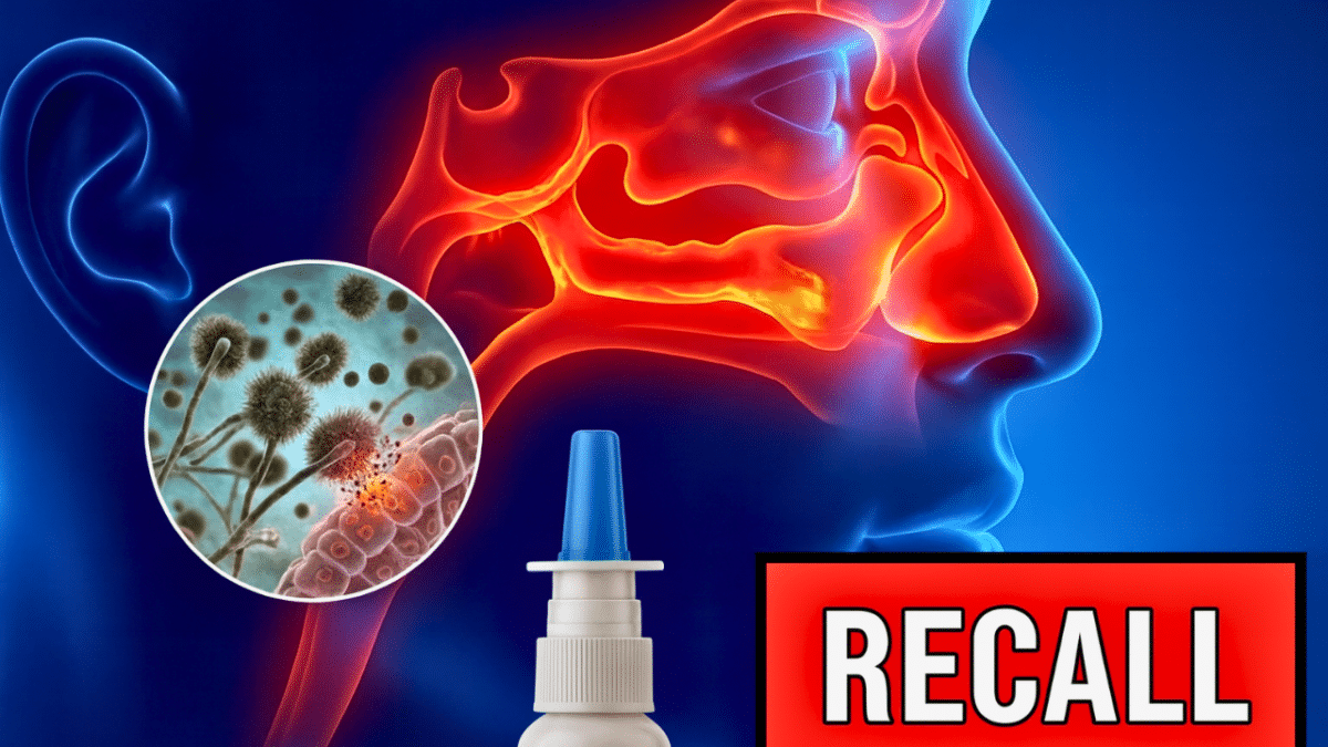 Nasal Spray Recalled Nationwide For Potential Mold Contamination And ...