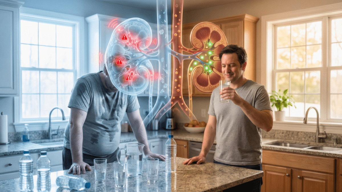 Drinking 8 Glasses Of Water Daily Could Be Worse For Your Kidneys Than ...